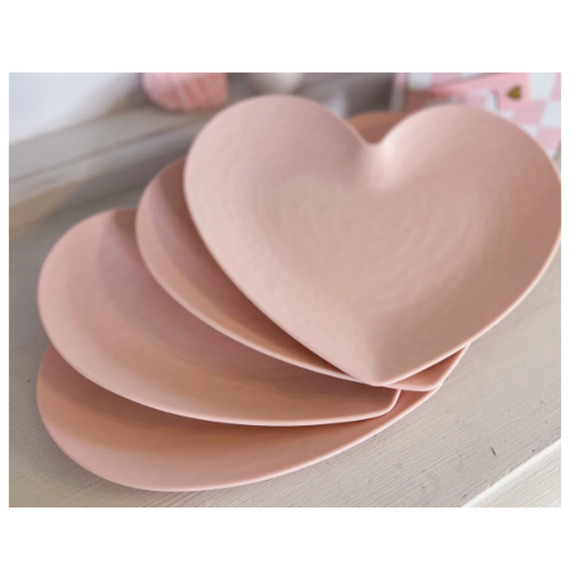 Threshold | Dining | New Target Threshold Pink Heart Melamine Dinner ...